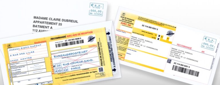 Comment coller un recommandé sur une enveloppe ? - Bureaudeposte.net - Le mag'
