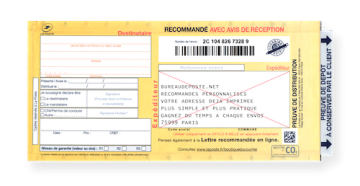 Comment coller un recommandé sur une enveloppe ? - Bureaudeposte.net ...